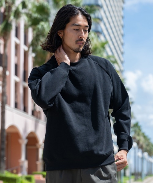 DISCUS トレーナー スウェット 「DISCUS/ディスカス」裏ボアクルー