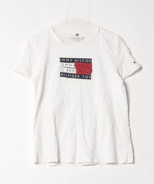 TOMMY HILFIGER 「TOMMY HILFIGER」 半袖Tシャツ MEDIUM ホワイト レディース : ZOZOTOWN Yahoo!店 - 通販 - Yahoo!ショッピング