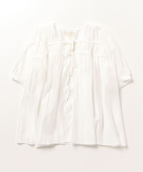 B：MING by BEAMS 「B:MING BEAMS」 半袖ブラウス MEDIUM オフホワイト レディース : ZOZOTOWN Yahoo!店 - 通販 - Yahoo!ショッピング