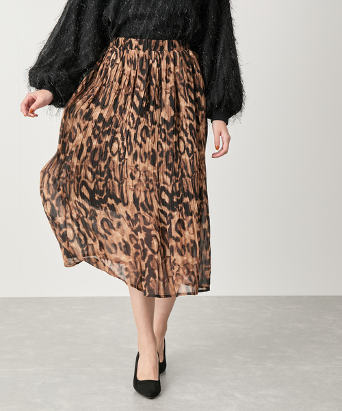 JAYRO スカート アニマルプリーツスカート レディース : ZOZOTOWN Yahoo!店 - 通販 - Yahoo!ショッピング