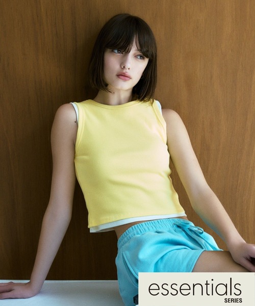 FOREVER21 タンクトップ ノースリーブ 「2025SS」リブアメスリタンク レディース : ZOZOTOWN Yahoo!店 - 通販 - Yahoo!ショッピング