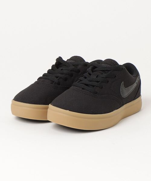 Nike SB スニーカー NIKE SB/ナイキエスビー キッズ スケシュー チェックキャンバスPS 905371-006 ...