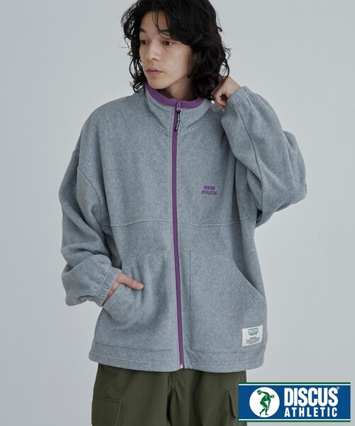 DISCUS ATHLETIC（ディスカス アスレチック） コート ジャケット 別注フリースジップジャケット メンズ : ZOZOTOWN Yahoo!店 - 通販 - Yahoo!ショッピング