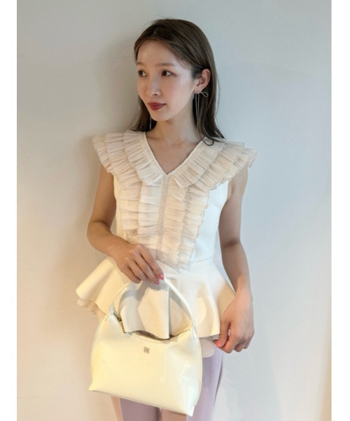 SNIDEL 「SNIDEL」 ノースリーブニット ONE SIZE ブラック レディース : ZOZOTOWN Yahoo!店 - 通販 - Yahoo!ショッピング