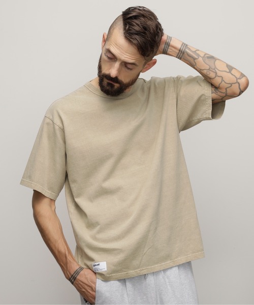 Schott N.Y.C 「schott」 半袖Tシャツ L ナチュラル メンズ : ZOZOTOWN Yahoo!店 - 通販 - Yahoo!ショッピング
