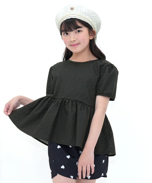 Bee des ブラウス シャツ パフ袖トップス キッズ 子供服 女の子 : ZOZOTOWN Yahoo!店 - 通販 - Yahoo!ショッピング