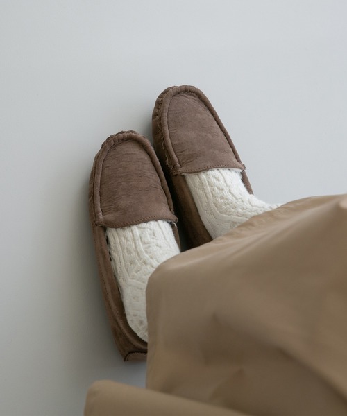 mooimooi（モーイモーイ） デッキシューズ モカシン 撥水 シンプルファーモカシン レディース : ZOZOTOWN Yahoo!店 ...