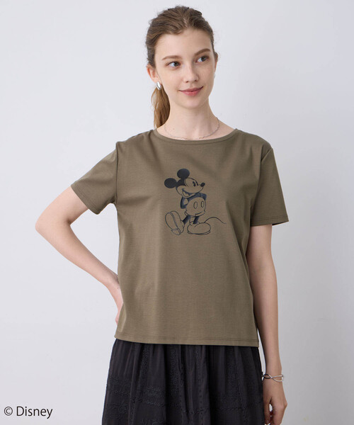 LE SOUK HOLIDAY tシャツ Mickey MouseコラボモチーフTシャツ レディース : ZOZOTOWN Yahoo!店 - 通販 - Yahoo!ショッピング
