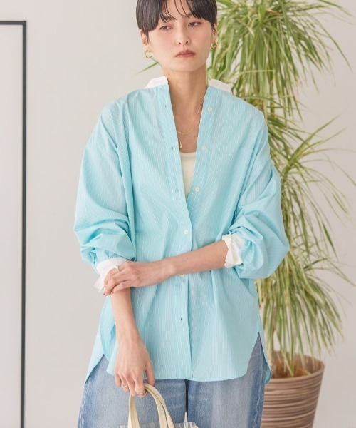 AMERICAN HOLIC 「AMERICAN HOLIC」 長袖ブラウス L グリーン系その他3 レディース : ZOZOTOWN Yahoo!店 - 通販 - Yahoo!ショッピング