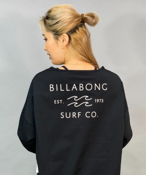 BILLABONG ラッシュガード BILLABONG/ビラボン ルーズシルエット/無地/バックプリントロゴロンT/ロングスリーブTEE/長袖ラッシュガード BD01 : ZOZOTOWN ...