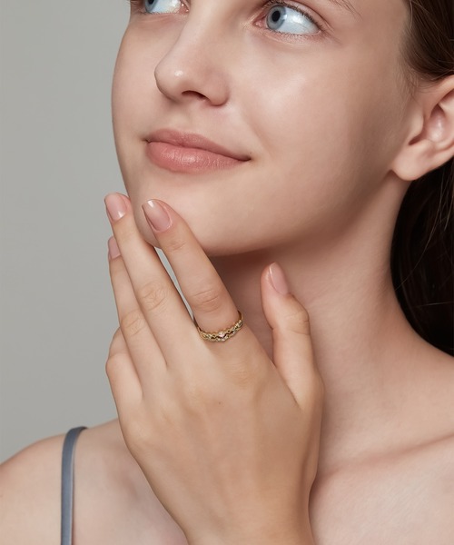 NOJESS 指輪 リング 「Pocket Ring」K10オパールリング レディース : ZOZOTOWN Yahoo!店 - 通販 - Yahoo!ショッピング