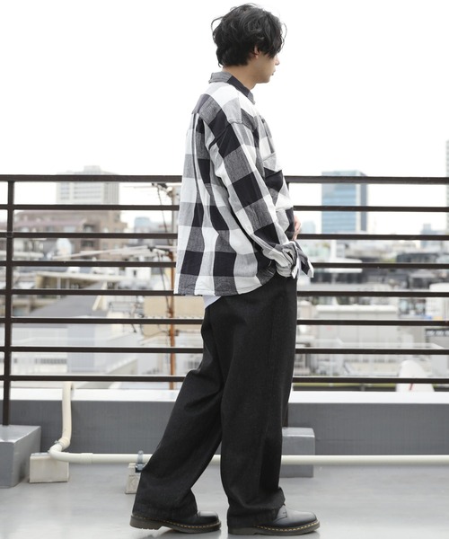 8（eight） シャツ ヘビーネルシャツチェックCPOシャツ メンズ レディース : ZOZOTOWN Yahoo!店 - 通販 - Yahoo!ショッピング