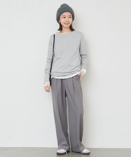 Yahoo!オークション - 「SLOBE IENA」 長袖カットソー FREE ホワイト ...