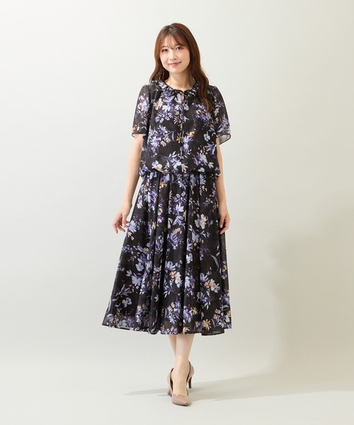 Rose Tiara（ローズティアラ） スカート 「セットアップ対応」フラワー