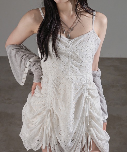 apres jour mignon 「apres mignon」 キャミソールワンピース X-LARGE オフホワイト レディース : ZOZOTOWN Yahoo!店 - 通販 ...