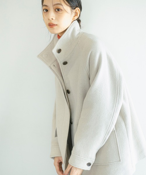 B：MING by BEAMS（ビーミング by ビームス） コート アウター スタンドカラー コート レディース : ZOZOTOWN Yahoo!店 - 通販 - Yahoo!ショッピング