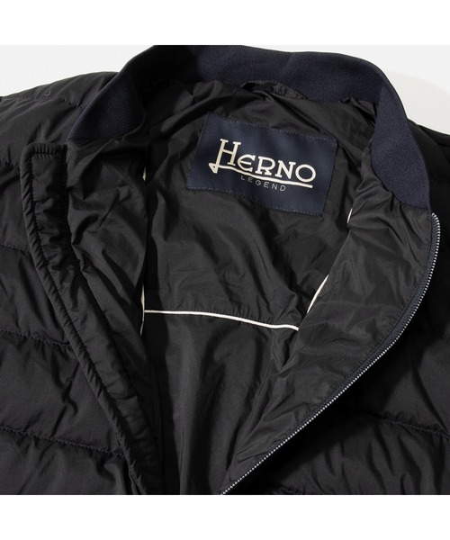 Yahoo!オークション - 「HERNO」 ナイロンブルゾン 46 ネイビー メンズ