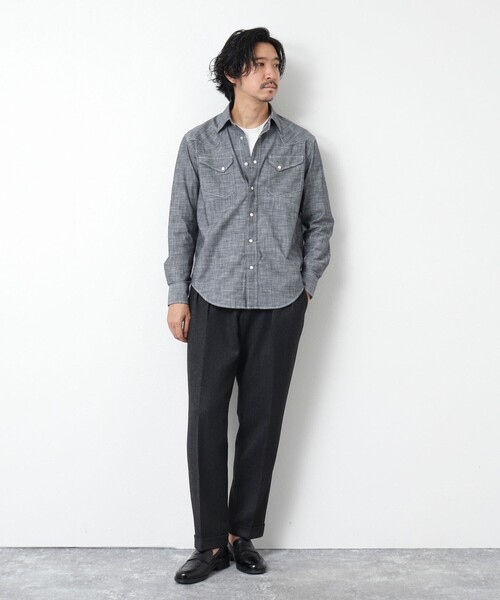 NOLLEY'S（ノーリーズ） シャツ 1970s American Cotton ウエスタンシャツ メンズ : ZOZOTOWN Yahoo!店 - 通販 - Yahoo!ショッピング