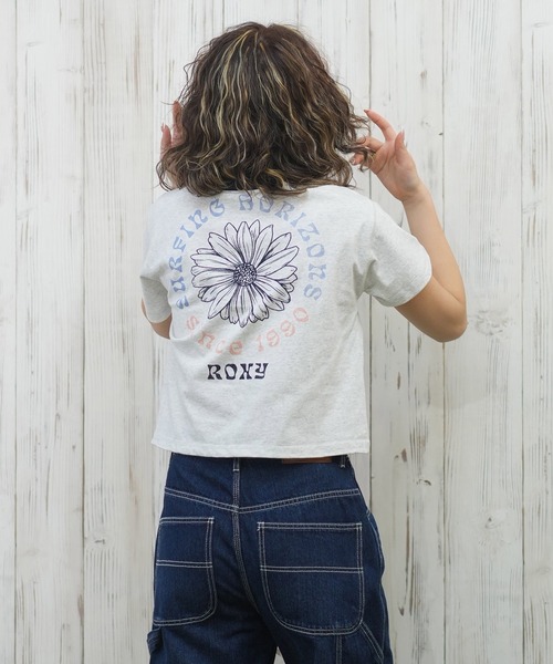 ROXY tシャツ 「クロップド丈」ROXY/ロキシー 花柄/バックプリントTシャツ RST251648M レディース : ZOZOTOWN Yahoo!店 - 通販 - Yahoo!ショッピング