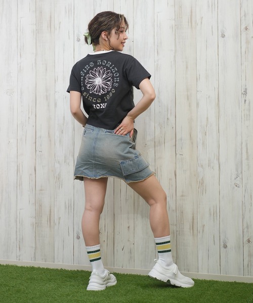 ROXY tシャツ 「クロップド丈」ROXY/ロキシー 花柄/バックプリントTシャツ RST251648M レディース : ZOZOTOWN Yahoo!店 - 通販 - Yahoo!ショッピング