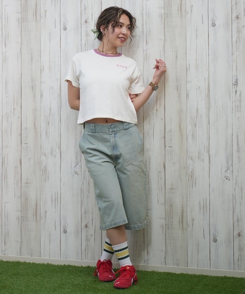 ROXY tシャツ 「クロップド丈」ROXY/ロキシー 花柄/バックプリントTシャツ RST251648M レディース : ZOZOTOWN Yahoo!店 - 通販 - Yahoo!ショッピング