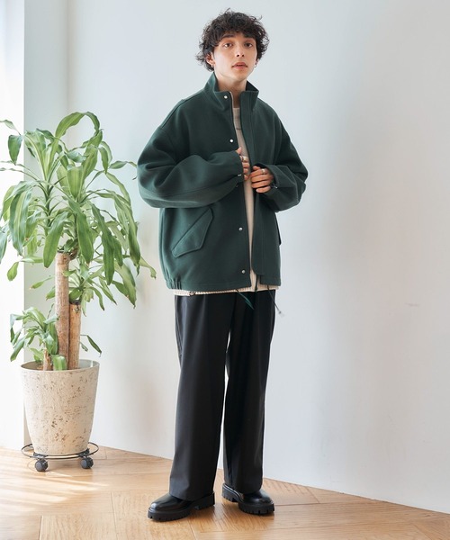 Yahoo!オークション - 「RAGEBLUE」 ジップアップブルゾン MEDIUM ブラ...