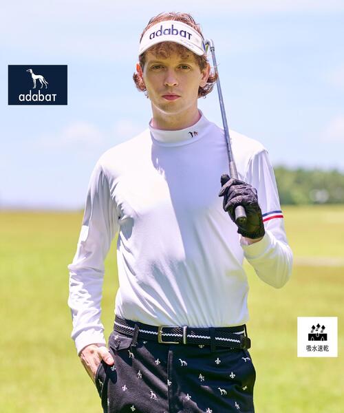 アダバット] ハイネックシャツ メンズ ゴルフウェア 082-14020