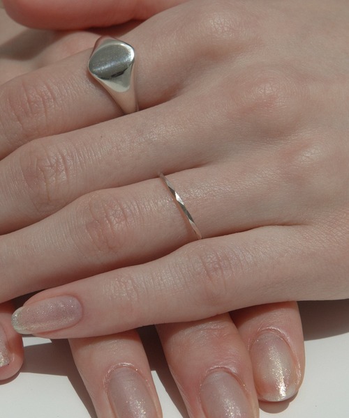 指輪 「novice」Thin Multi Sided Ring「Silver925」 レディース :68208062:ZOZOTOWN Yahoo!店 - 通販 - Yahoo!ショッピング