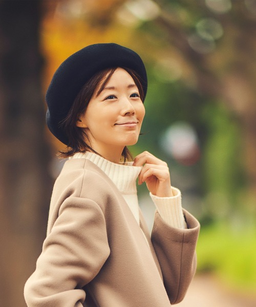 YOKOI BERET 帽子 ベレー帽 ウール八角ビックベレー帽 NIS(アニス)「日本製」 レディース : ZOZOTOWN Yahoo!店 - 通販 - Yahoo!ショッピング