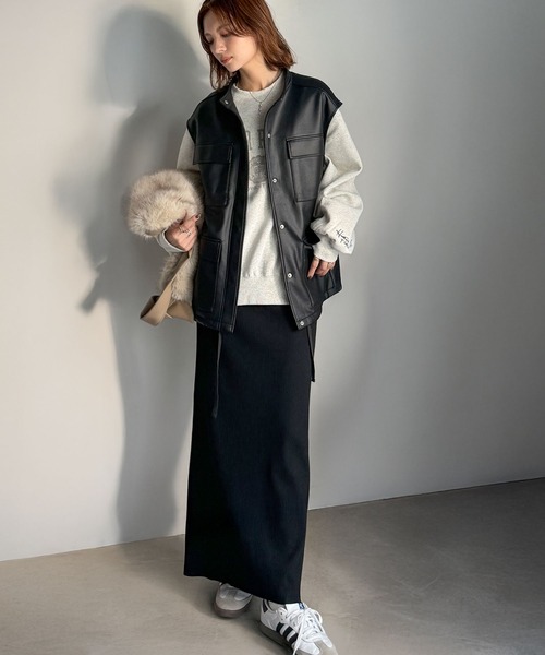 classicalelf（クラシカルエルフ） ベスト ジレ 羽織るだけで、モード