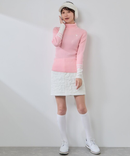 JUN&ROPE'（ジュンアンドロペ） ニット セーター バイカラー切替リブ