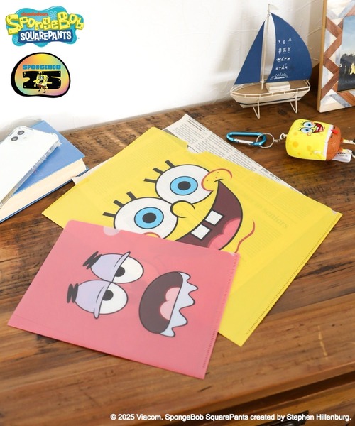 BAYFLOW 文房具 「SpongeBob(スポンジ・ボブ)×BAYFLOW」クリアファイル2P : ZOZOTOWN Yahoo!店 - 通販 - Yahoo!ショッピング