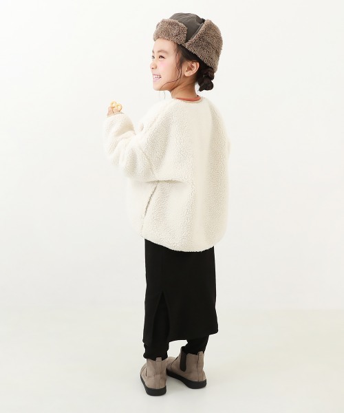 devirock スカート RICH WARM 裏シャギー 10分丈 無地 ロングスカッツ キッズ 子供服 女の子 : ZOZOTOWN Yahoo!店 - 通販 - Yahoo!ショッピング