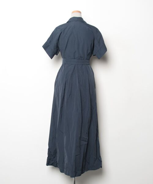 Yahoo!オークション - 「BARBA」 半袖ワンピース 38 ネイビー レディー...