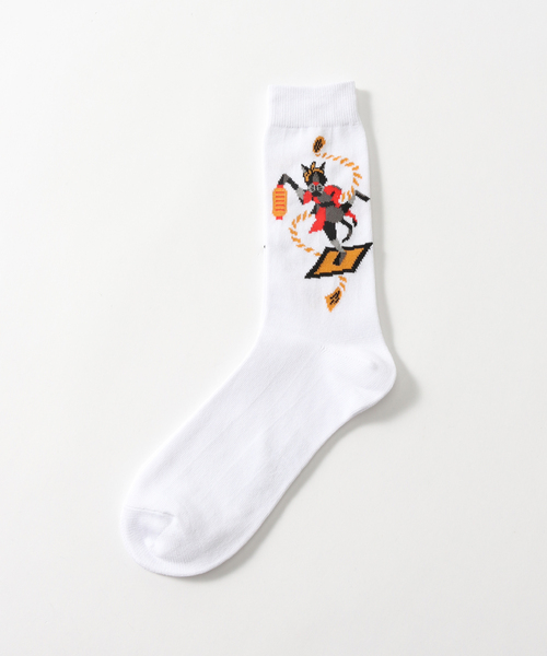 Whimzy 靴下 「Whimsy / ウィムジー」MATSURI NEKO SOCKS : ZOZOTOWN Yahoo!店 - 通販 - Yahoo!ショッピング