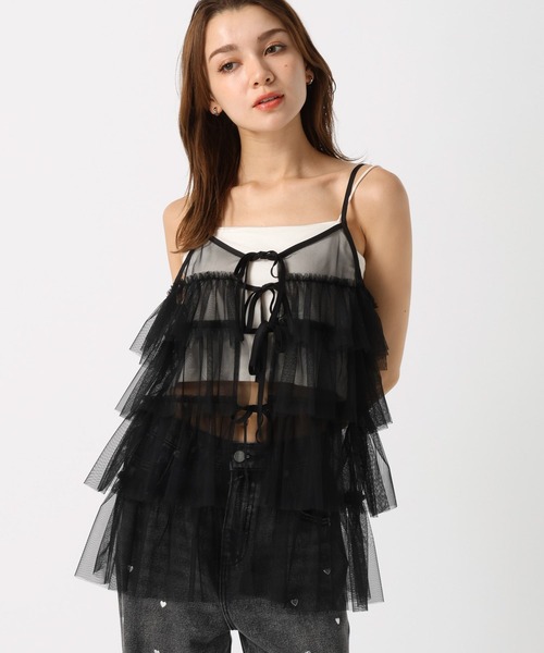 FOREVER21 「2024SS」ティアードリボンチュニック レディース : ZOZOTOWN Yahoo!店 - 通販 - Yahoo!ショッピング