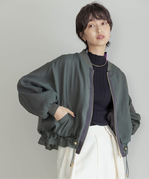 Eimee Law 「Eimee Law」 ブルゾン 38 ダークグリーン レディース : ZOZOTOWN Yahoo!店 - 通販 - Yahoo!ショッピング