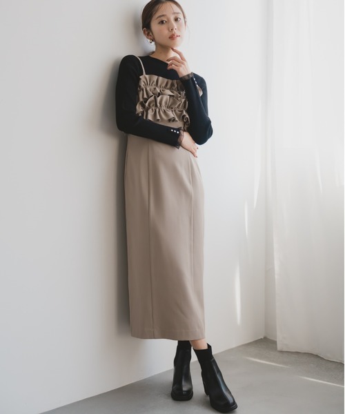 MISCH MASCH（ミッシュマッシュ） ジャンパースカート 2025秋冬新作