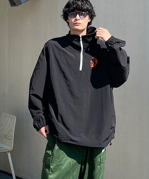INTERPLAY 「INTERPLAY x りょう」Nylon Half Zip Pullover(UNISEX) メンズ レディース : ZOZOTOWN Yahoo!店 - 通販 ...