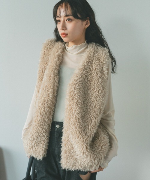 Yahoo!オークション - 「VANNIE U」 ベスト FREE アイボリー レディー...