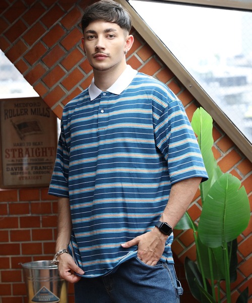 Beno 「Beno」 半袖ポロシャツ X-LARGE ブルーグリーン メンズ : ZOZOTOWN Yahoo!店 - 通販 - Yahoo!ショッピング