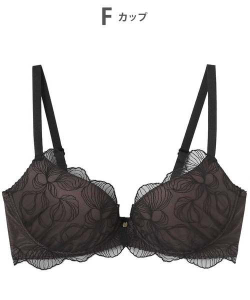 AMPHI(ワコール) ブラジャー きれいに盛れるワイヤレスブラBRAGENIC+ 盛り胸・谷間タイプ ノンワイヤーブラ Fcup : ZOZOTOWN Yahoo!店 - 通販 ...