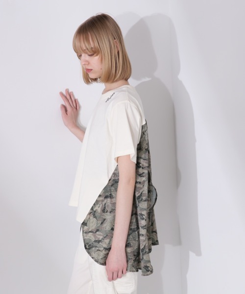 AVIREX tシャツ 「直営店限定」SATIN CAMO PRINT TUNIC/サテンカモプリントチュニック レディース : ZOZOTOWN Yahoo!店 - 通販 - Yahoo ...