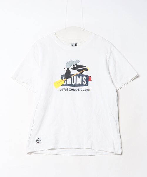 CHUMS 「CHUMS」 半袖Tシャツ M ホワイト メンズ : ZOZOTOWN Yahoo!店 - 通販 - Yahoo!ショッピング