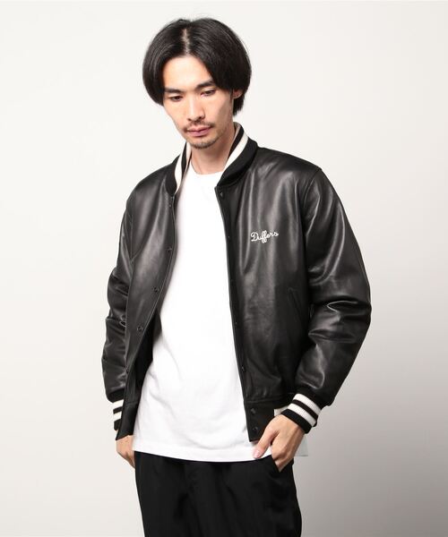 The DUFFER of ST.GEORGE 「The ST.GEORGE」 スタジャン LARGE ブラック メンズ : ZOZOTOWN Yahoo!店 - 通販 - Yahoo!ショッピング