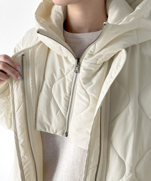 アウター 《JAVAジャバ 別注》8wayで自由自在！バラクラバ付リバーシブル中綿キルティングコート :73367074:ZOZOTOWN Yahoo!店 - 通販 - Yahoo!ショッピング