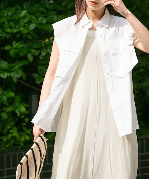 Yahoo!オークション - 「KBF」 ノースリーブシャツ ONE オレンジ レデ...