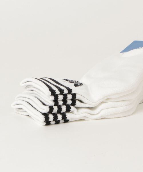 adidas 靴下 アディダス U TRF ANKLE 3PSOCKS 3ST ソックス EE1152 WHT/BLK メンズ ...