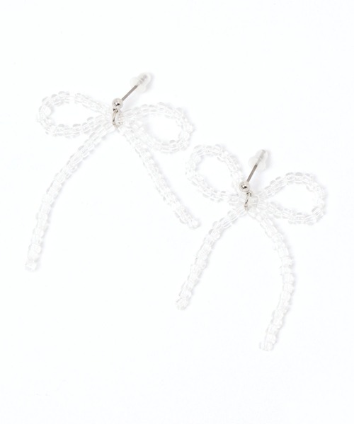 tiny ピアス ビーズリボンピアス「tiny tiny(ティニーティニー)」 レディース : ZOZOTOWN Yahoo!店 - 通販 ...