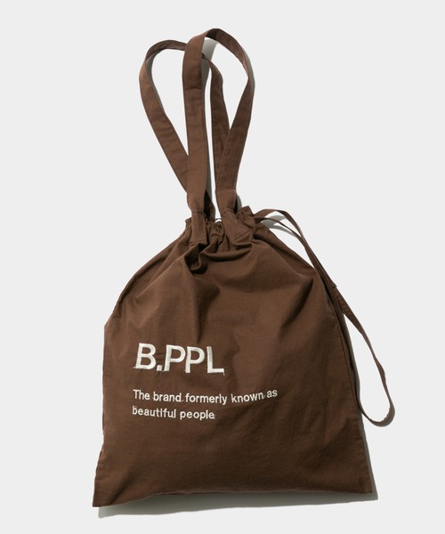 beautiful people トートバッグ ビューティフルピープル B.PPL gathering tote bag レディース メンズ ...